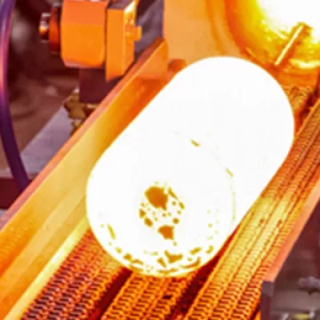 What are the processes of hot forging